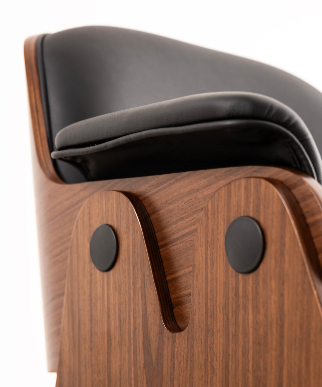 Butaca de Madera y Metal Tapizado Elton – Northdeco